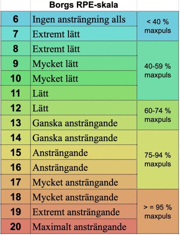 Autoreglerad Styrketräning: Användning Av RPE - Gymlivet